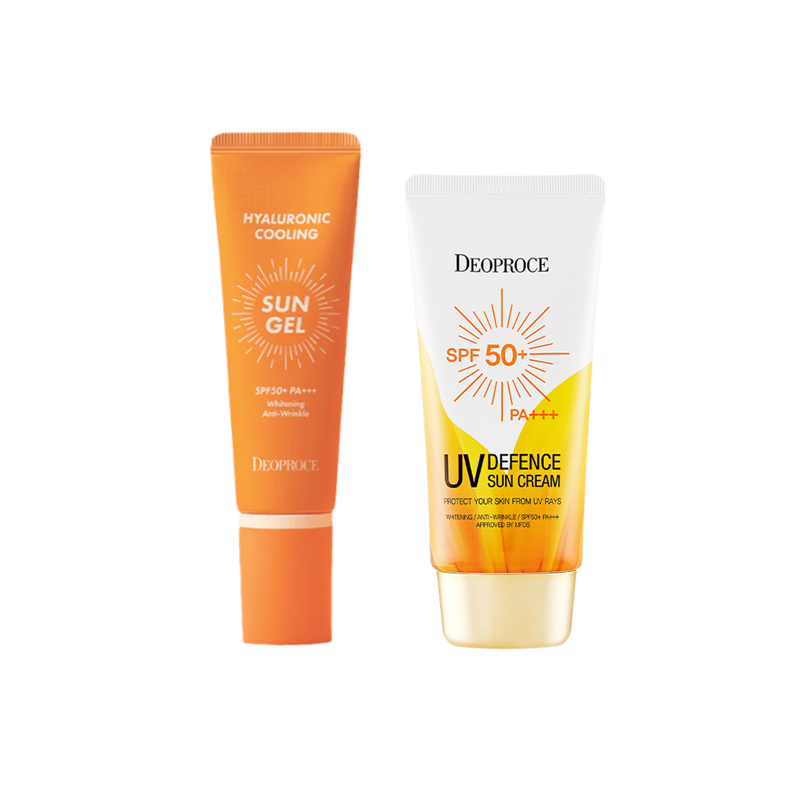 DEOPROCE UV DEFENSE SUNCREAM SPF50+ PA+++ 70g / Deoproce Hyaluronic ...