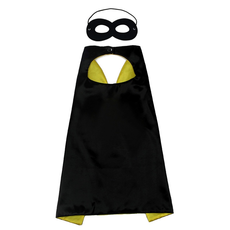 [SG] Superhero Costume Kids Double Poncho Cartoon Children's Halloween ...