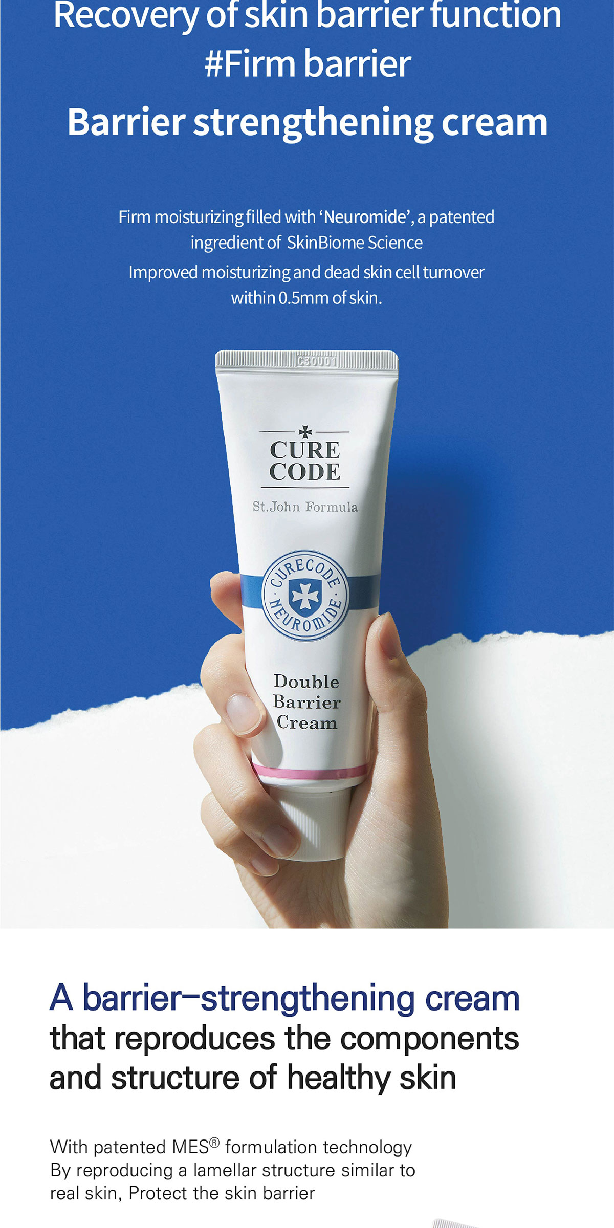 CURECODE Neuromide Barrier Recovery Skincare Set | Shopee Malaysia