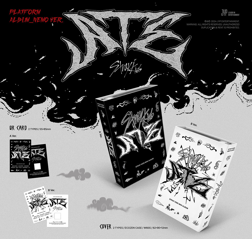 (PLATFORM ALBUM_NEMO ver.) STRAY KIDS (SKZ) [ATE] 9th MINI ALBUM (19th ...