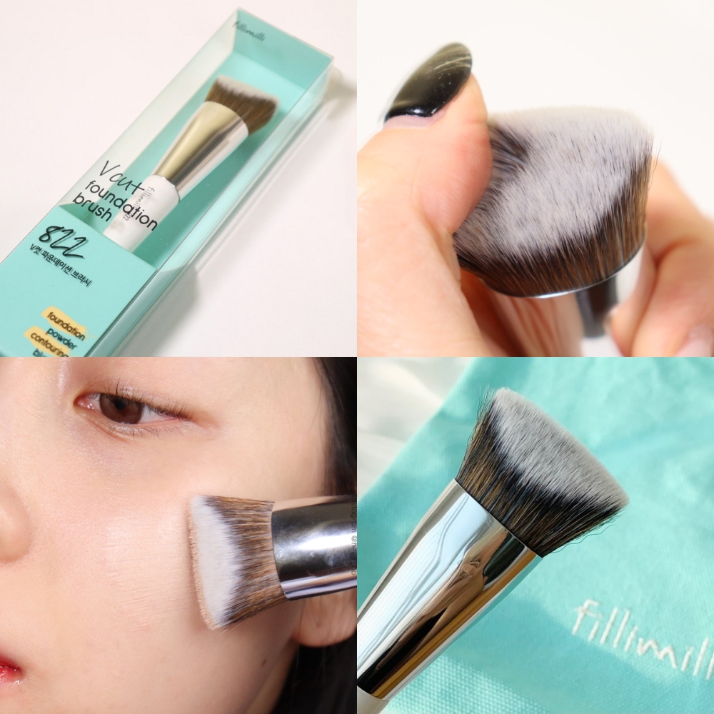 Fillimilli Olive Young V Cut Foundation Brush 822(1pcs) | Shopee Malaysia