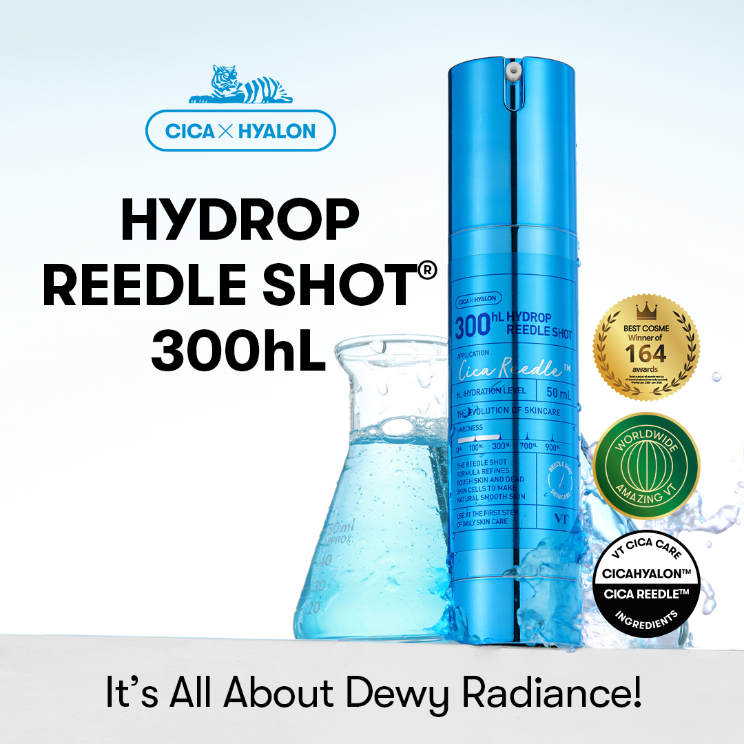[VT] Hydrop Reedle Shot 100hL, 300hL, 700hL Moisturizing Booster, Deep ...