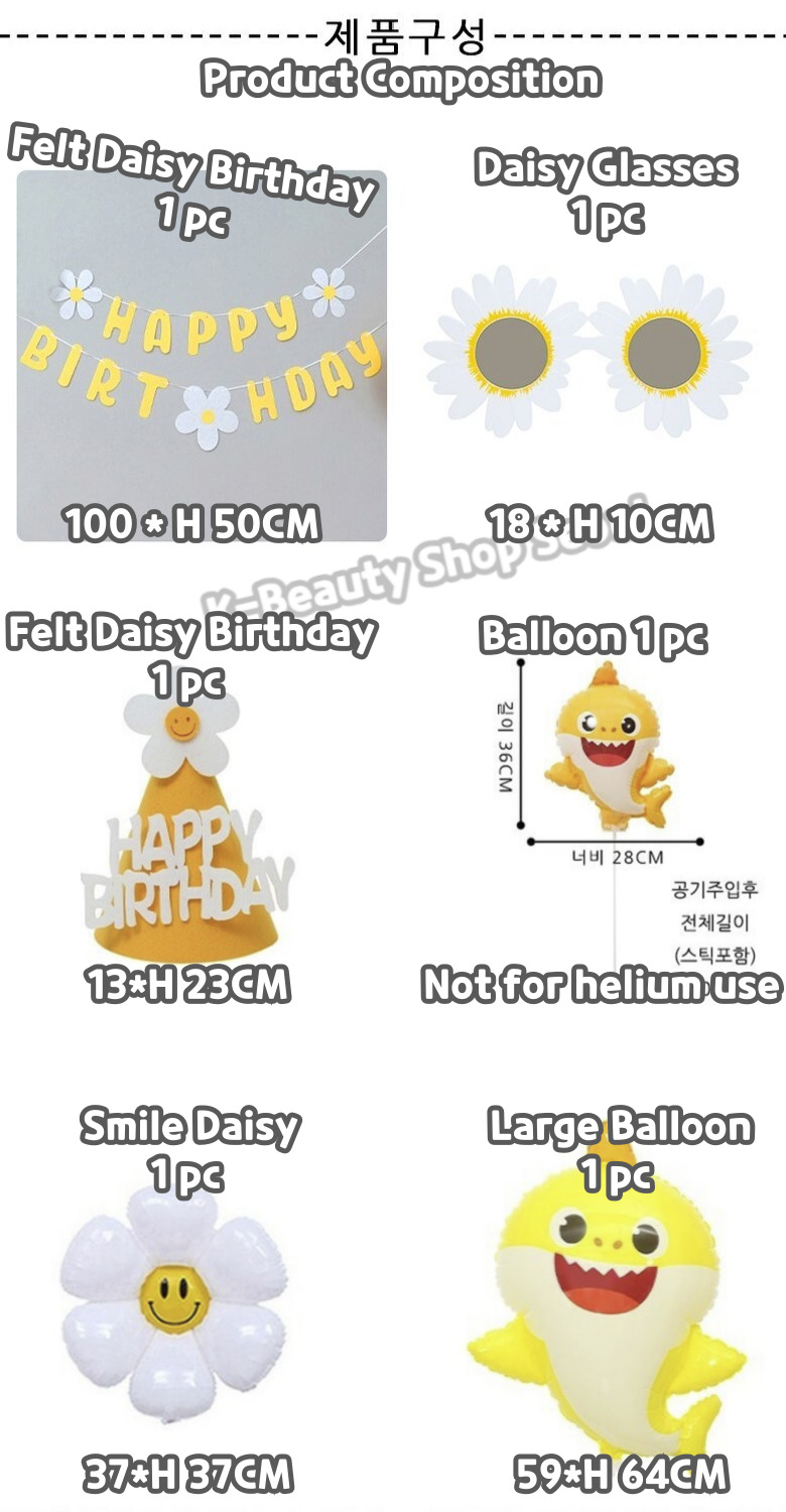 Pinkfong Baby Shark Birthday Party Balloon Set | Shopee Malaysia