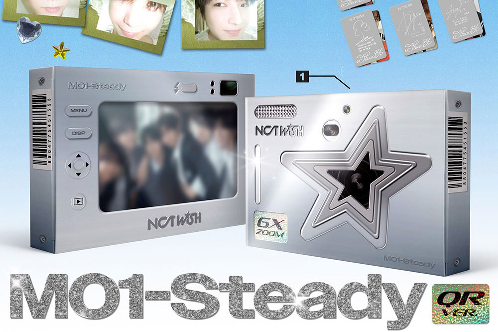 (QR ver. SMART ALBUM) NCT WISH [STEADY] 1st MINI ALBUM (25th Sep.2024) | Shopee Malaysia