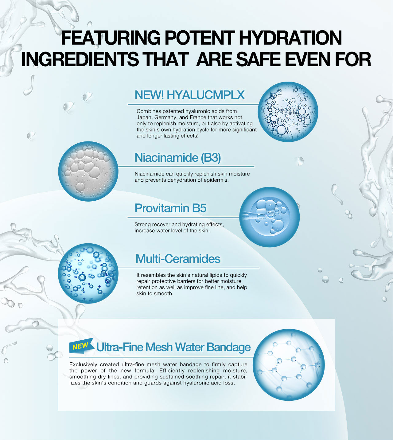 [DR. WU] Hyalucmplx Hydration & Protection Set (Hydrating Serum 15ml + Hydrating Lotion 30ml ...