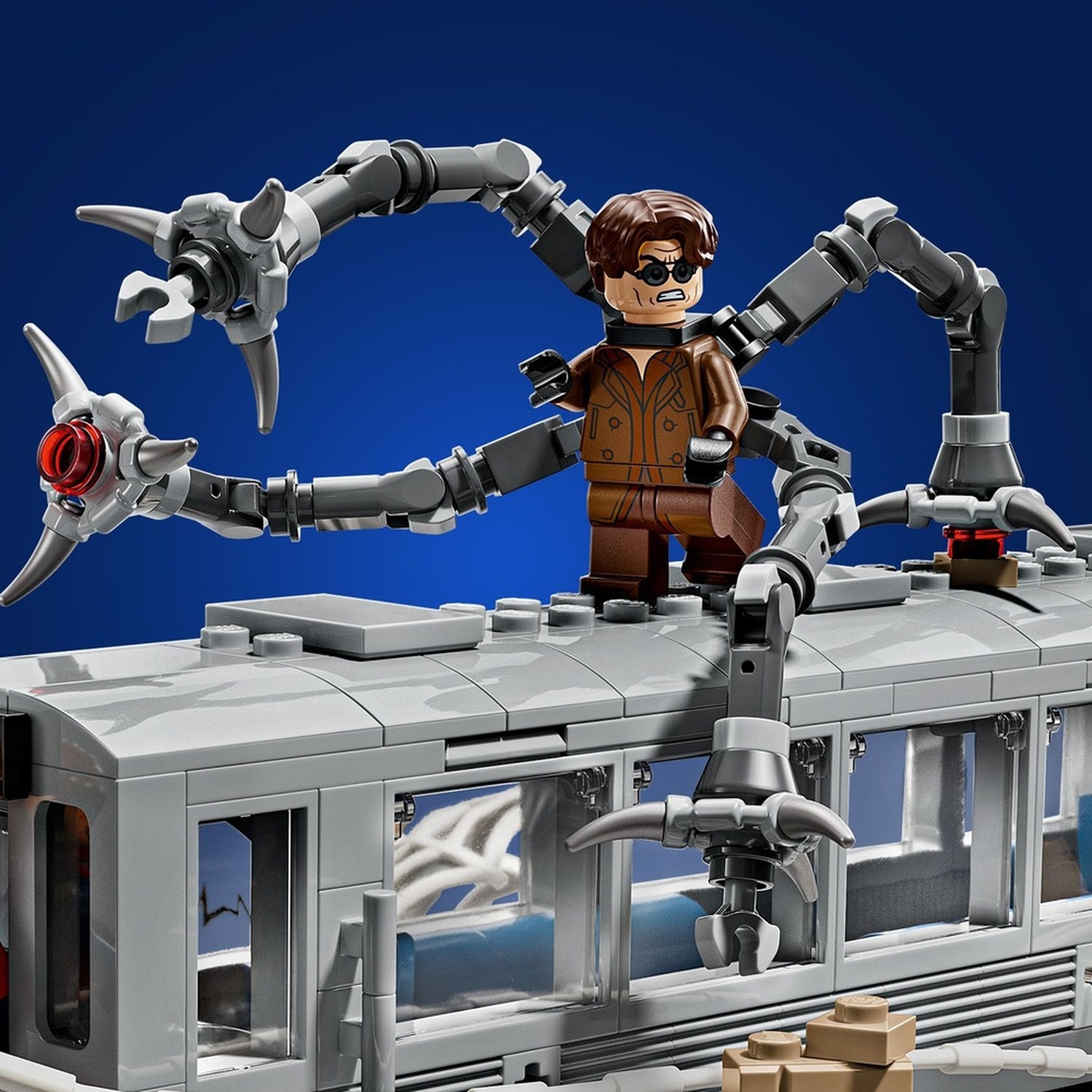 LEGO Super Heroes Marvel 76321 Spider-Man vs. Doc Ock Subway Train ...