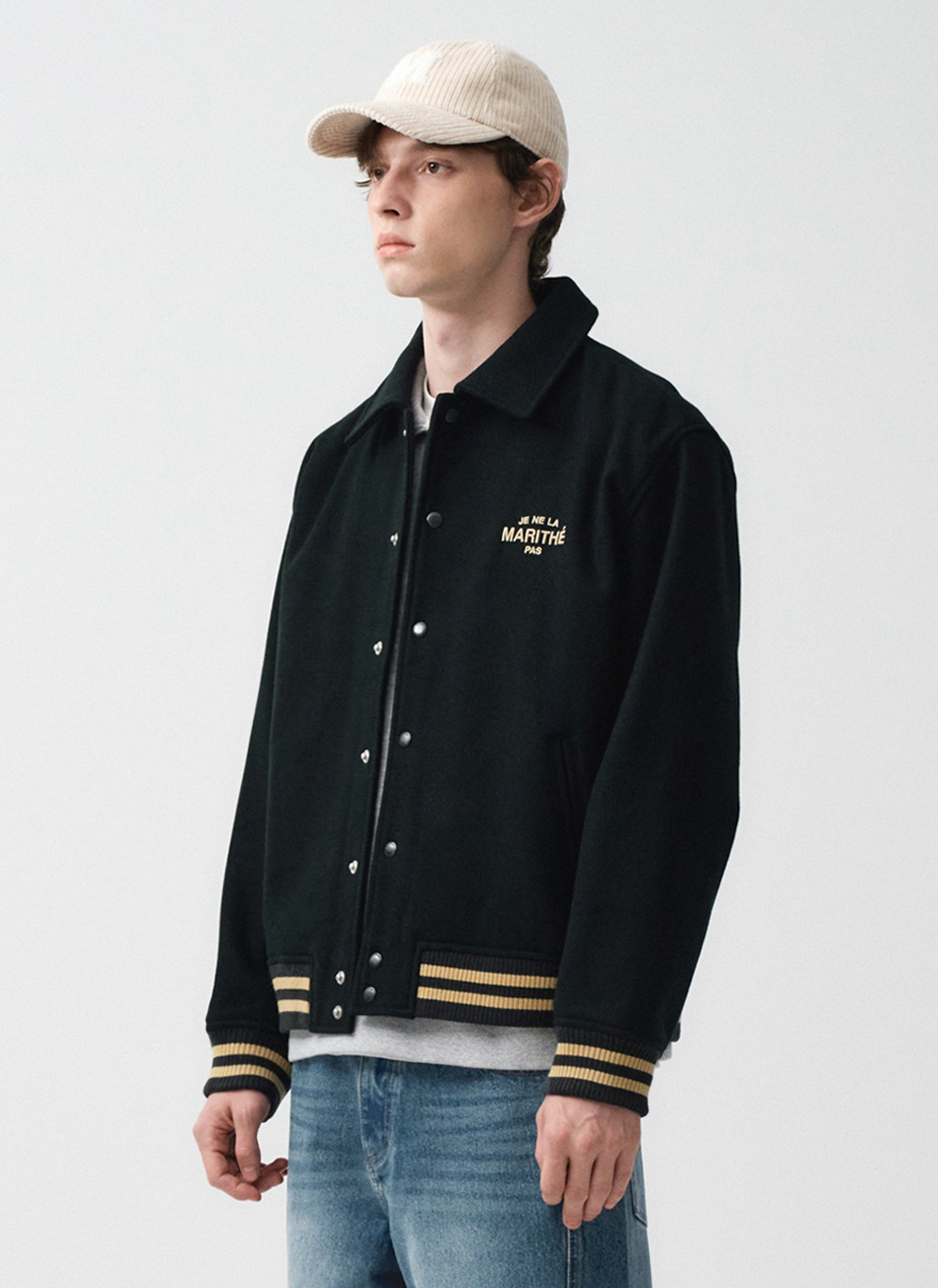 MARITHE FRANCOIS GIRBAUD Je Ne La Varsity Jacket - 3 Colors (2024 NEW ...