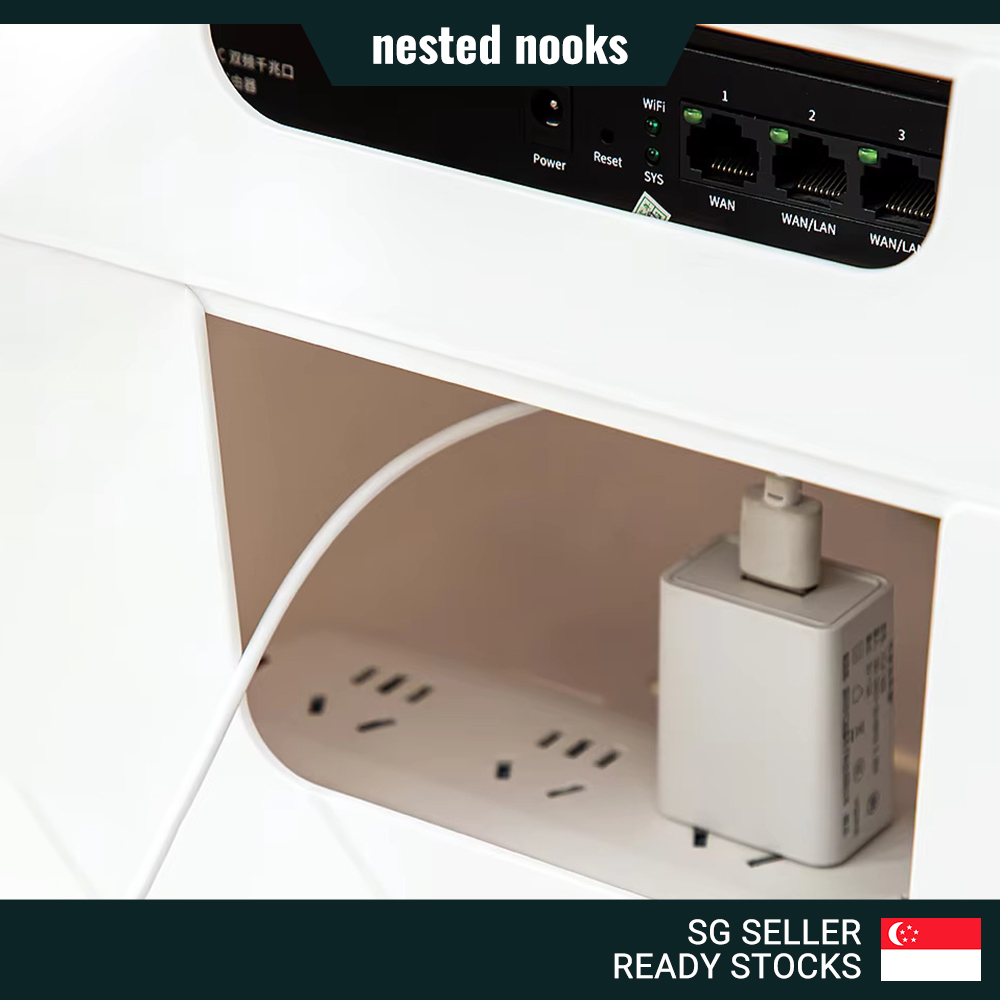 Multi-Layer Wifi Router ONT Device Soho Switch Power Extension Cord ...