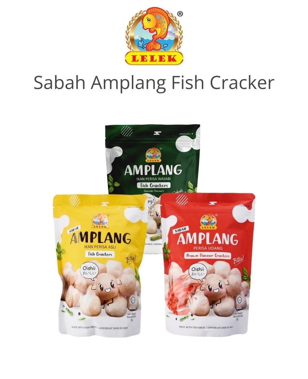 Infantino | Lelek Sabah Amplang Fish Crackers (Prawn / Fish / Fish w ...