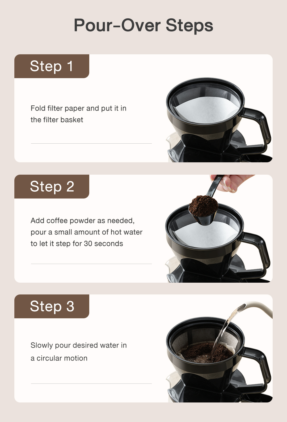 Simplus Coffee Maker | 1.25L Capacity | Auto Drip / Pour Over Coffee | High Borosilicate Glass ...