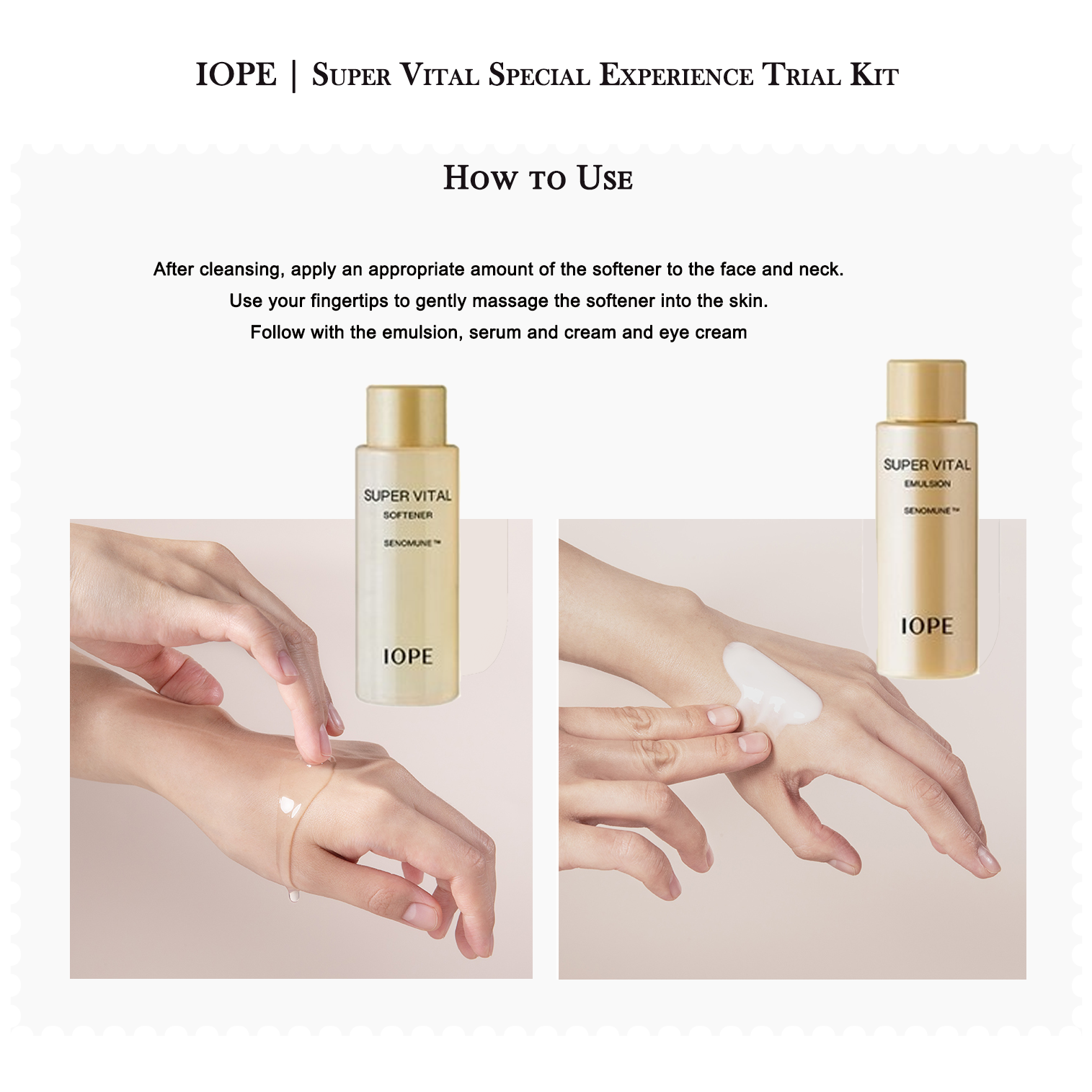 IOPE | Super Vital Special Gift Set Experience Trial Kit (18ml Softener ...