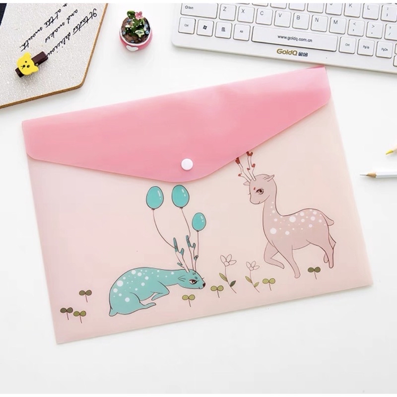 A4 PVC File Children Worksheet File Holder Stationery Storage Children ...