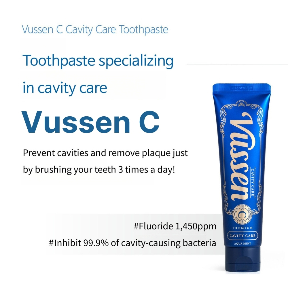 VUSSEN Whitening Premium Toothpaste | 6 Types for Oral Care ...