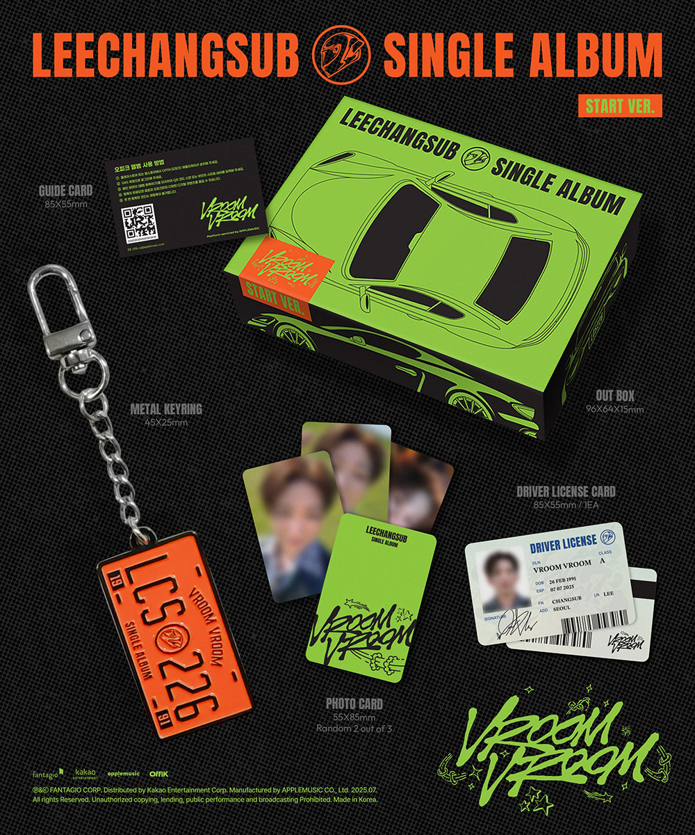 [POB] (START / VROOM ver. META) LEECHANGSUB (BTOB) [VROOM VROOM] Single ...