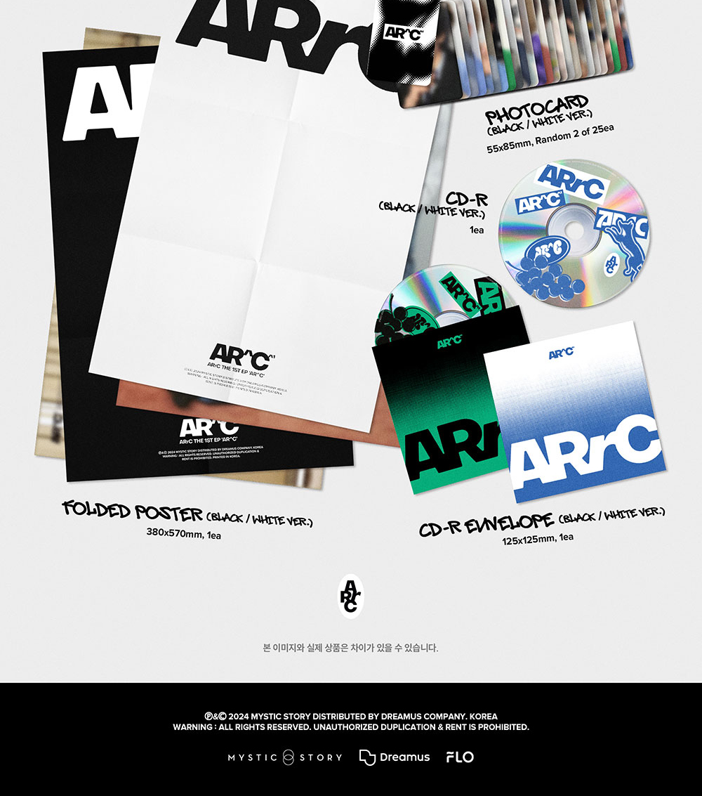 ARrC [AR^C] 1st EP ALBUM (19th Aug.2024) | Shopee Malaysia