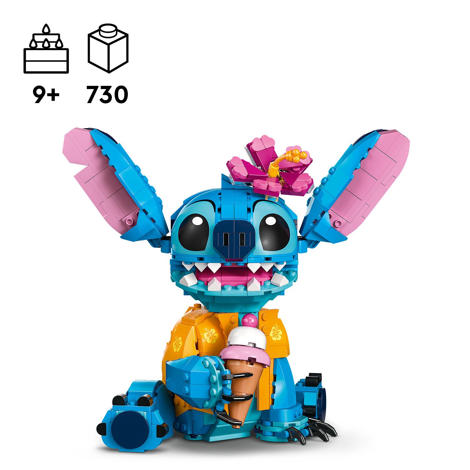 LEGO Disney Classic 43249 Stitch (730 Pieces) | Shopee Malaysia
