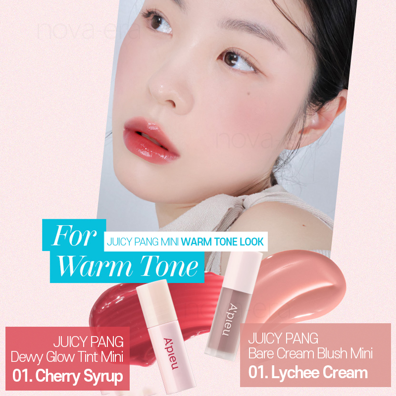 APIEU juicy pang bare cream blush mini 2.3g | Shopee Malaysia