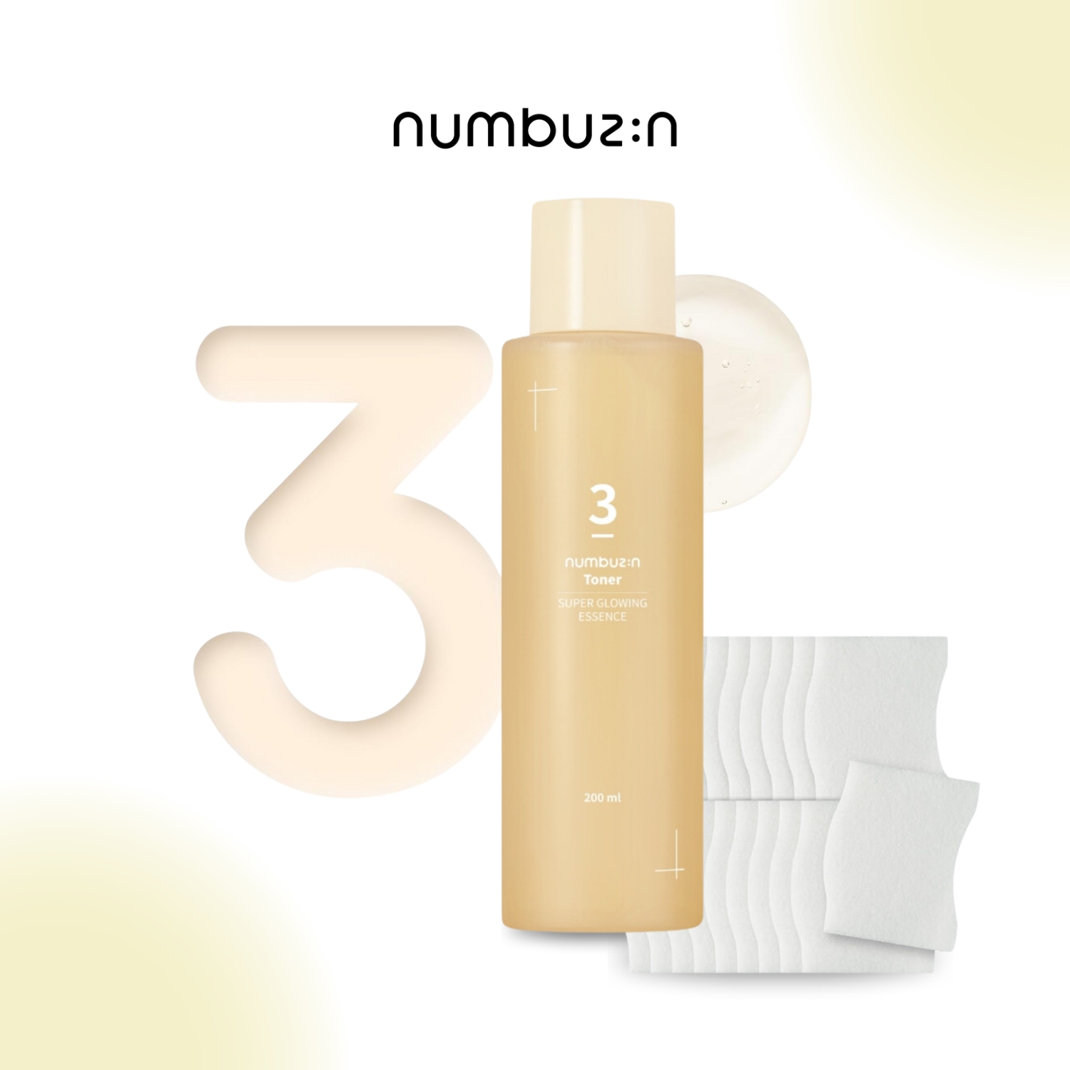 numbuzin No.3 Super Glowing Essence Toner | Hydrating Skincare for Glow | 200ml | Shopee Malaysia