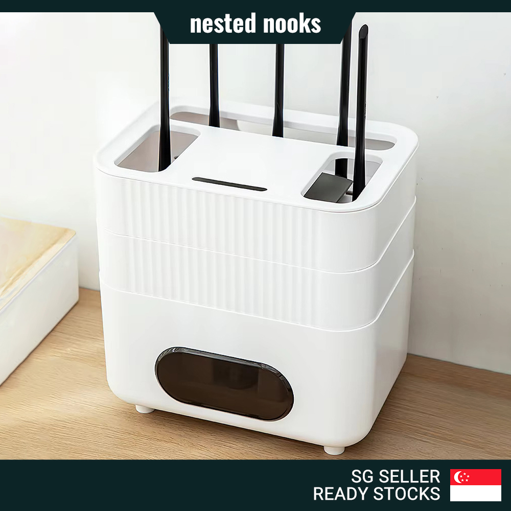 Multi-Layer Wifi Router ONT Device Soho Switch Power Extension Cord ...