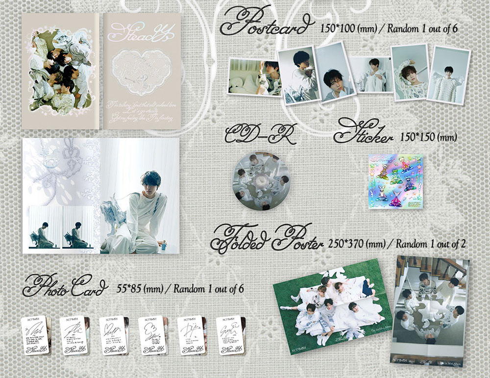 (PHOTOBOOK ver.) NCT WISH [STEADY] 1st MINI ALBUM (25th Sep.2024) | Shopee Malaysia
