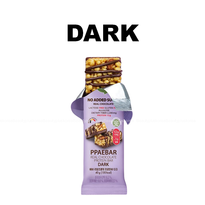 [PPAEBAR] Real Chocolate Protein Bar 40g (Dark / White) | Shopee Malaysia
