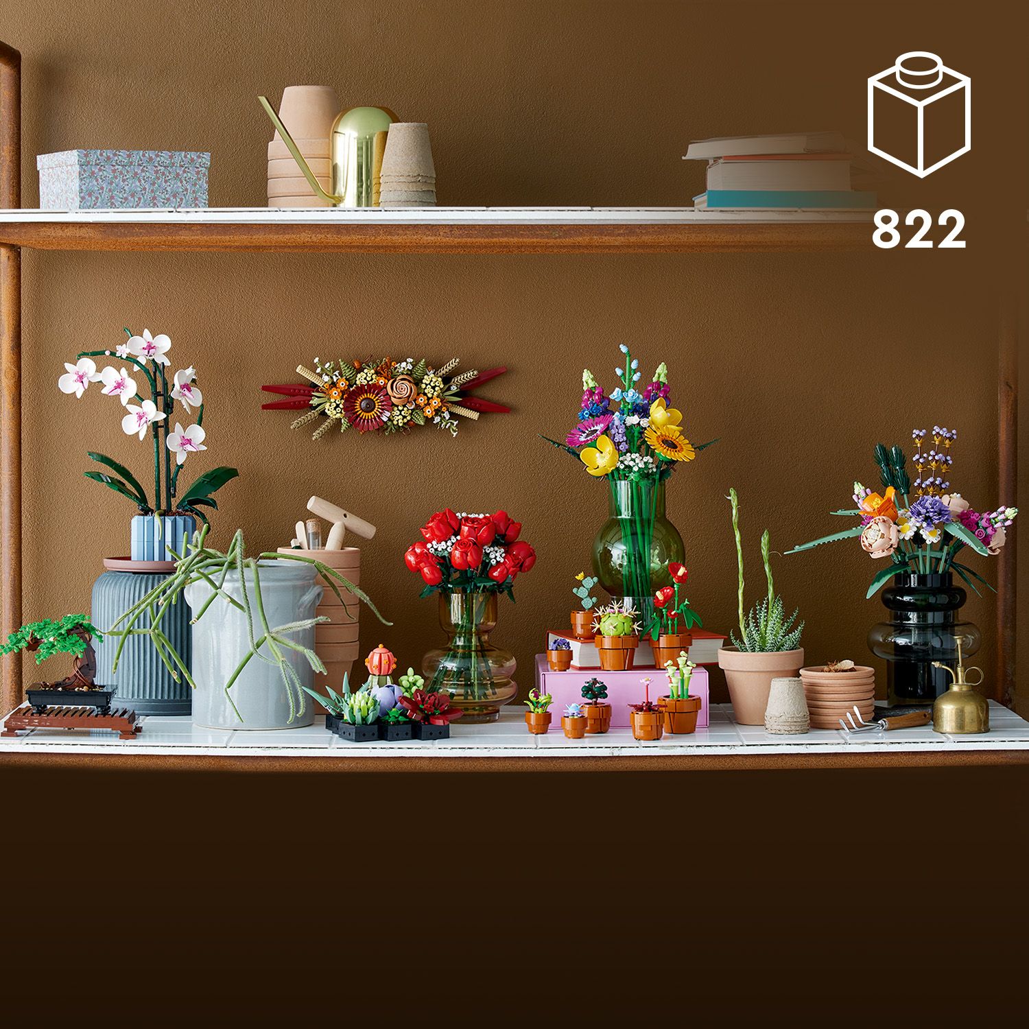 LEGO Botanicals 10328 Bouquet of Roses Building Set (822 Pieces ...