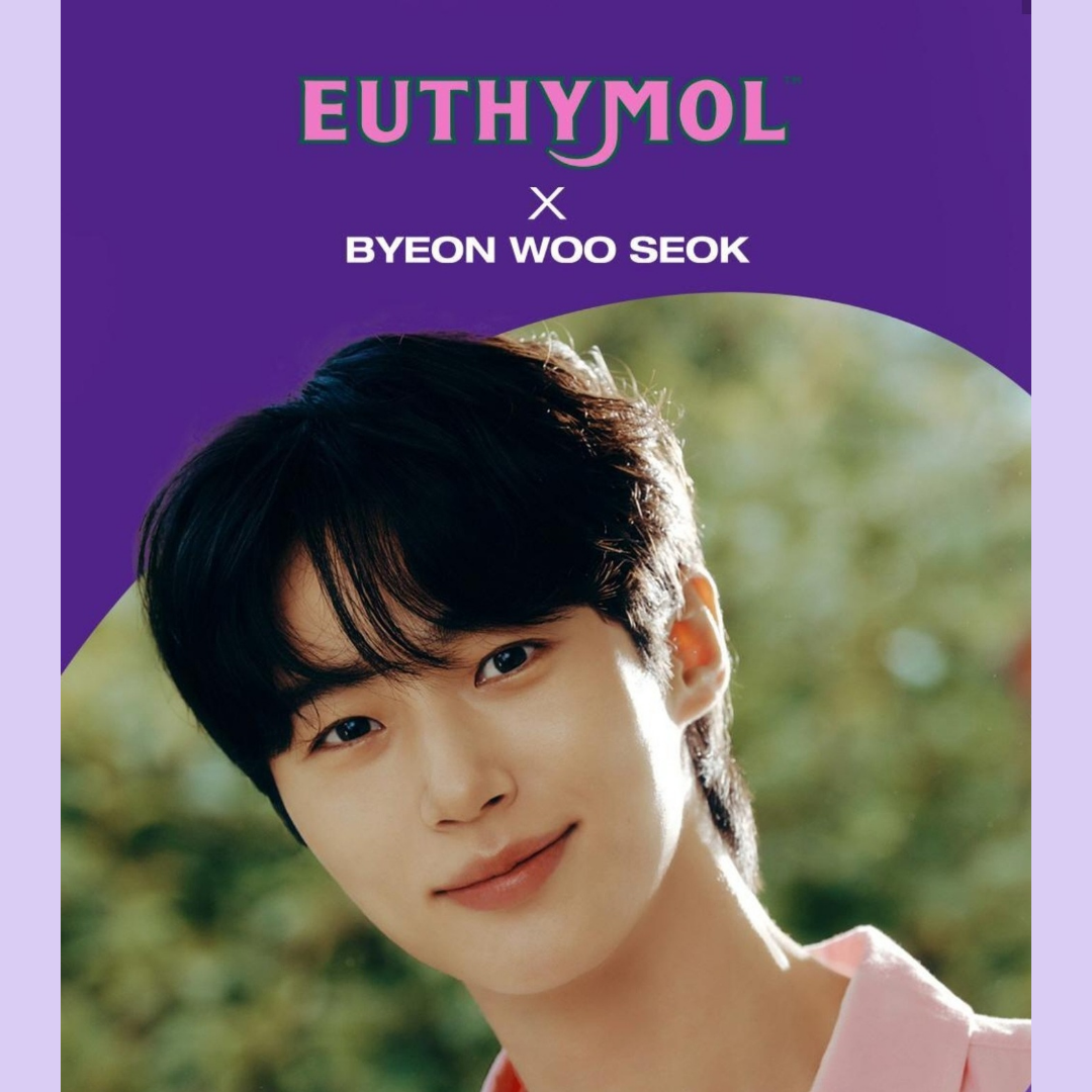 Euthymol whitening purple correcter Original Toothpaste Byeon Woo Seok ...