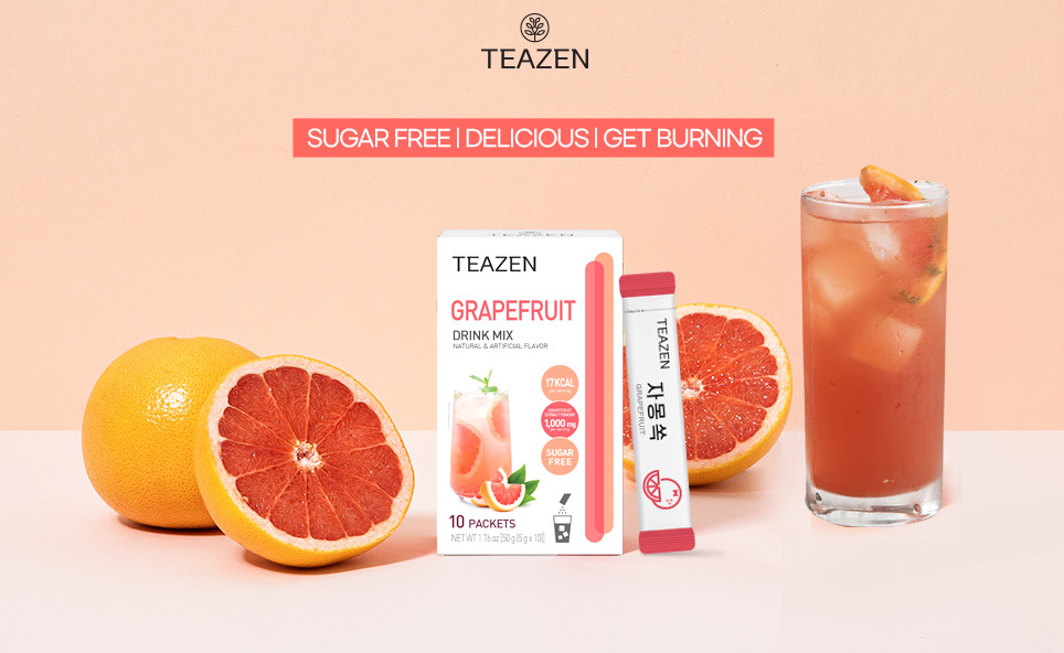 [TEAZEN] Korean Slimming Tea l Grapefruit Tea (5g X 30T) | Shopee Malaysia