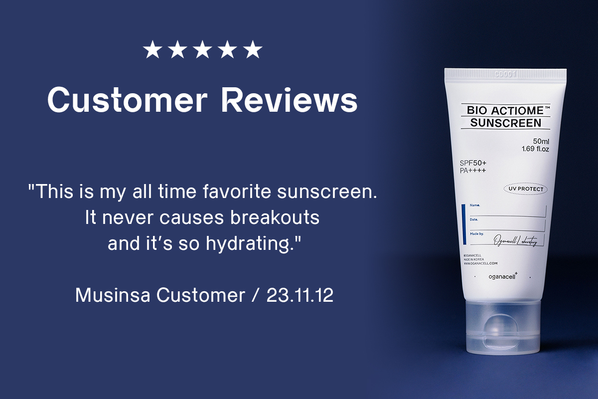 [ Ruyuan] OGANACELL Bio Actiome Face Sunscreen SPF 50+ PA++++ 50ML ...