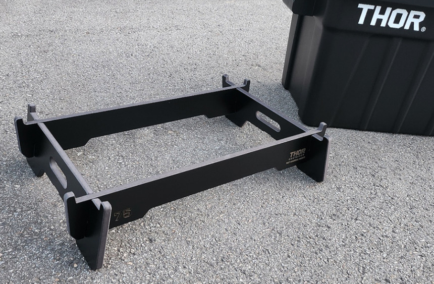 Trust Thor Container Box Stand Black Version 53L 75L | Shopee Malaysia