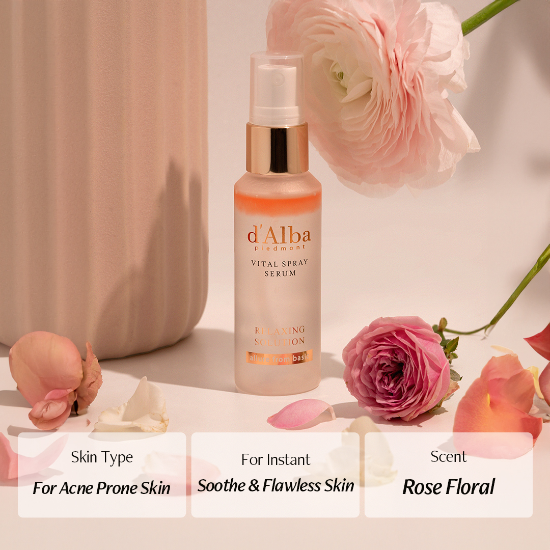 [d'Alba Official] New Year Set 3 Solution Spray Serum Gift Set (First ...