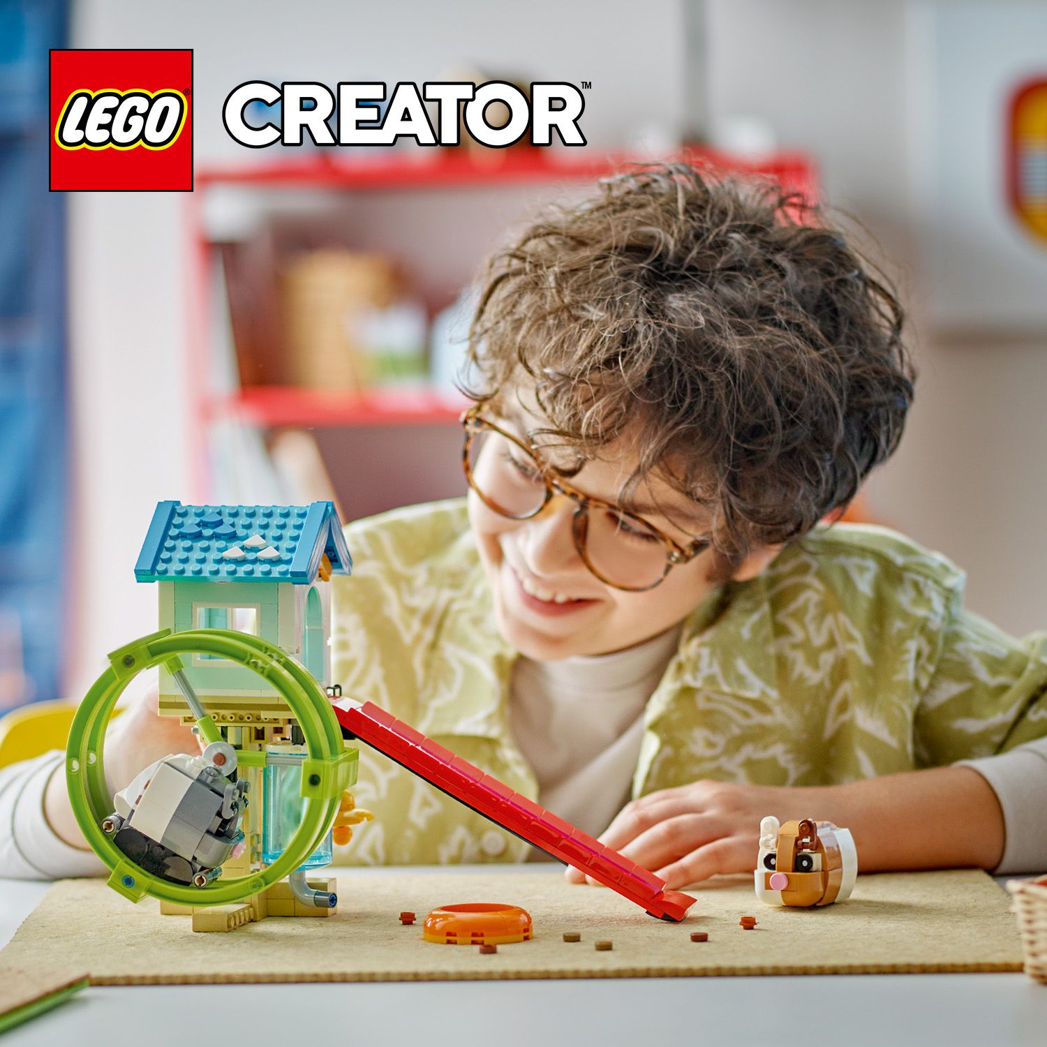 LEGO Creator 31155 Hamster Wheel 3in1 Animal Toy Set (416 Pieces ...