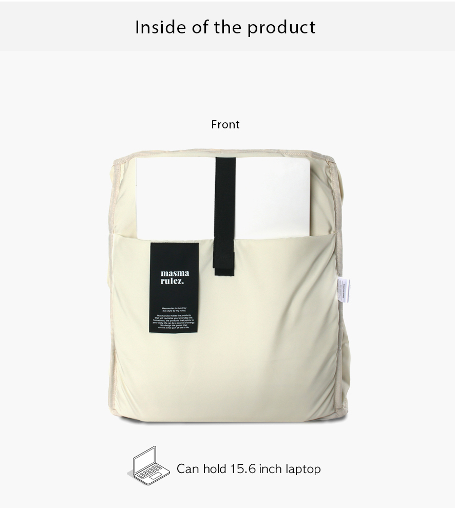 [Masmarulez] String Flap Backpack｜Nylon Waterproof Backpack – Lightweight 15.6" Laptop Bag Pack ...