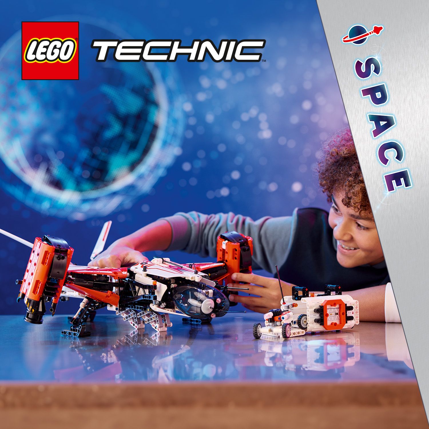 LEGO Technic 42181 VTOL Heavy Cargo Spaceship LT81 (1365 Pieces ...