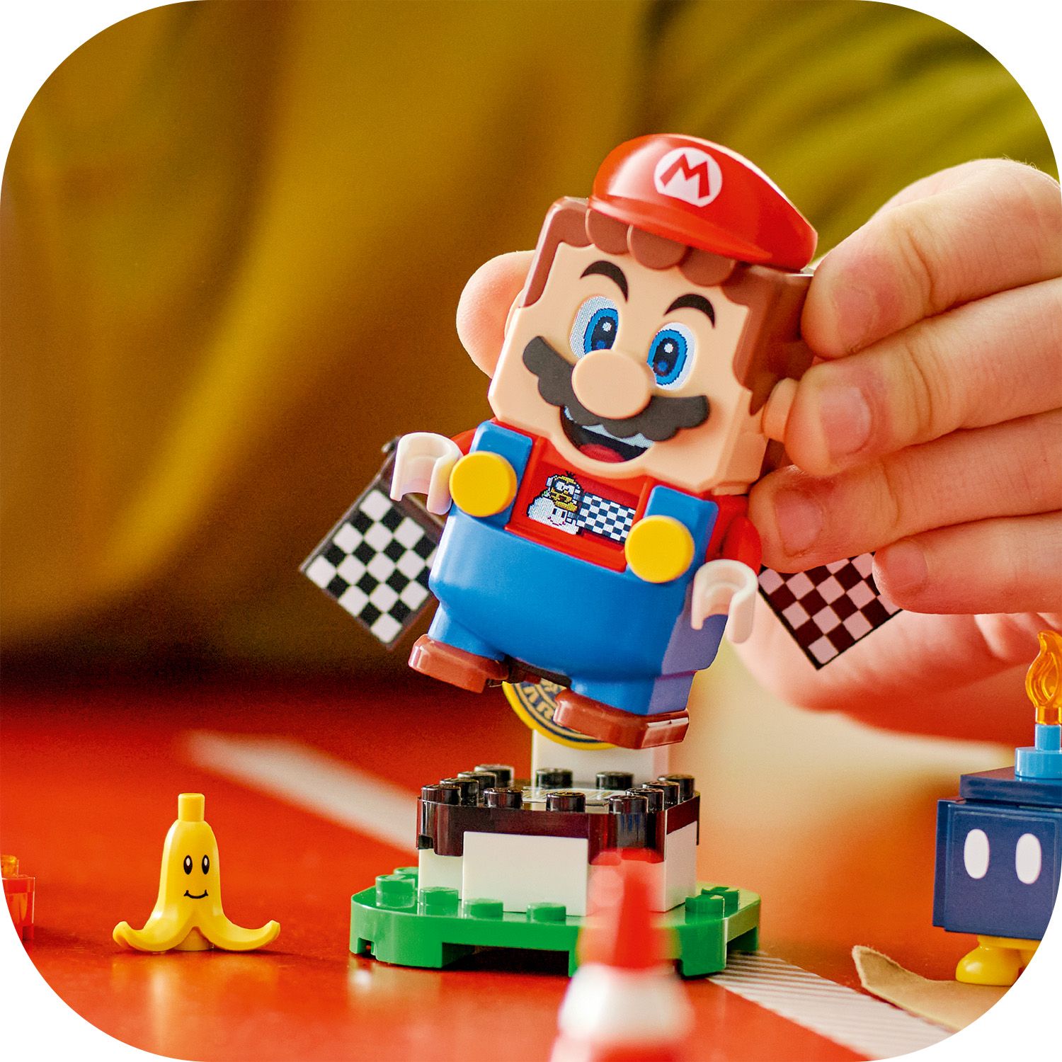 LEGO Super Mario 72043 Mario Kart – Interactive LEGO Mario & Standard ...