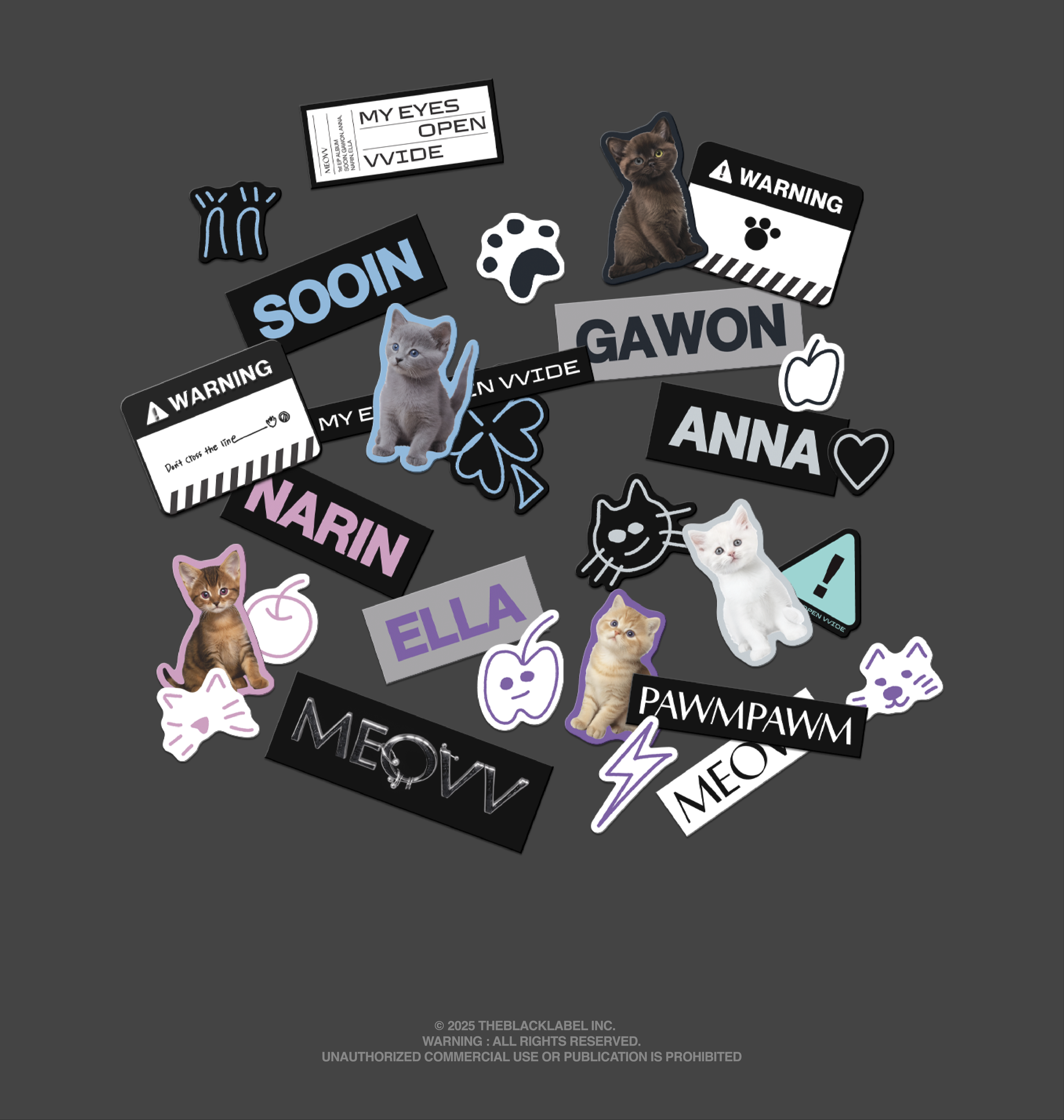 (MEOVV CAT DAY SET) MEOVV - 1st EP OFFICIAL MERCH (14th Aug.2025) | Shopee Malaysia