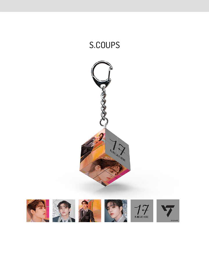 (MINI CUBE KEYRING) SEVENTEEN [17 IS RIGHT HERE] OFFICIAL MD (18th Dec ...