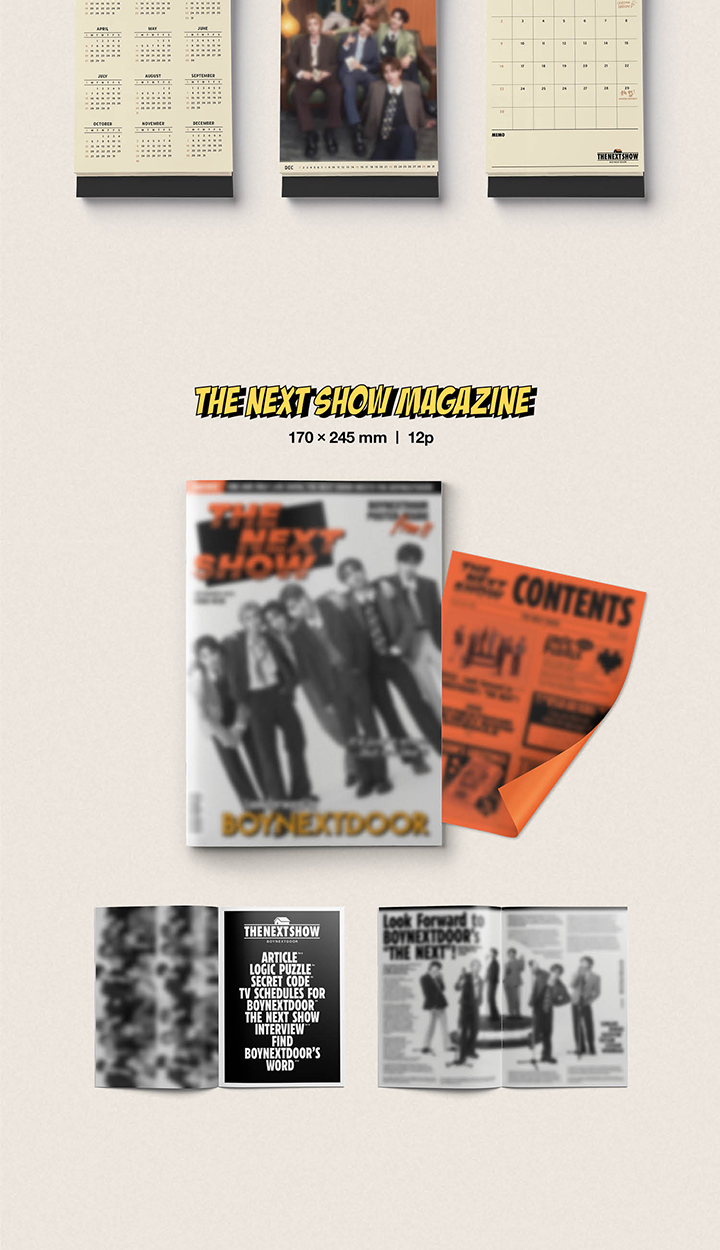 [POB] BOYNEXTDOOR [THE NEXT SHOW] 2025 SEASON'S GREETINGS (18th Dec ...
