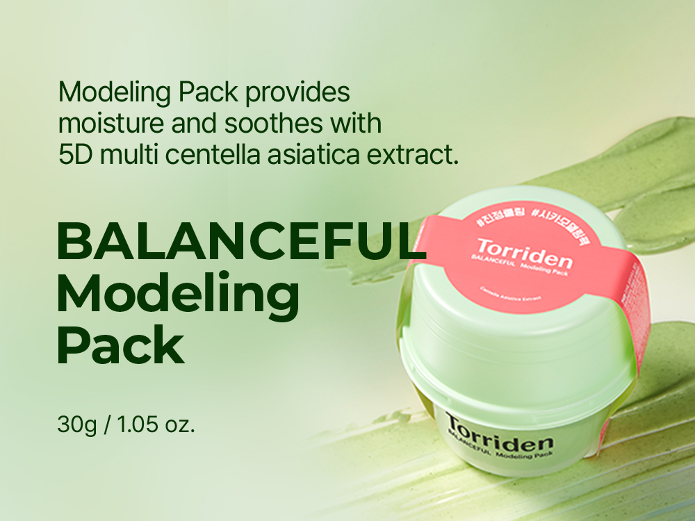 [Bundle of 2][Torriden Official] BALANCEFUL Cica Modeling Pack 30gX2ea ...