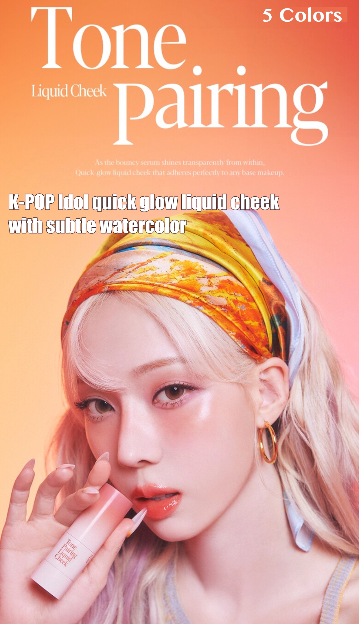 [Espoir] Tone Pairing Liquid Cheek 8ml Moisturizing Formula To Express ...