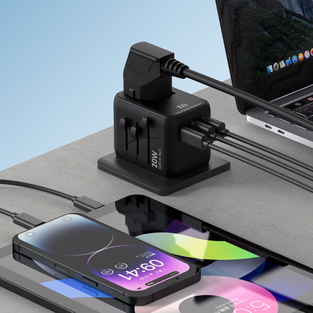 WORLD PLUG BASIC – PD 20W Universal Travel Adapter | Shopee Malaysia