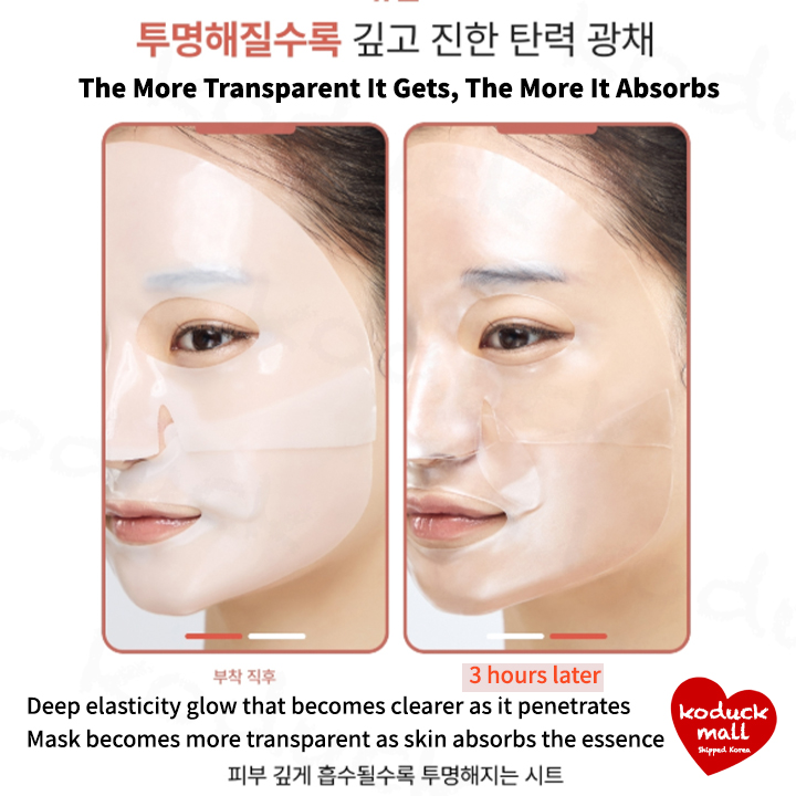 ClearDea Mucin Collagen EGF Fitting Mask - Hydration Anti-aging ...