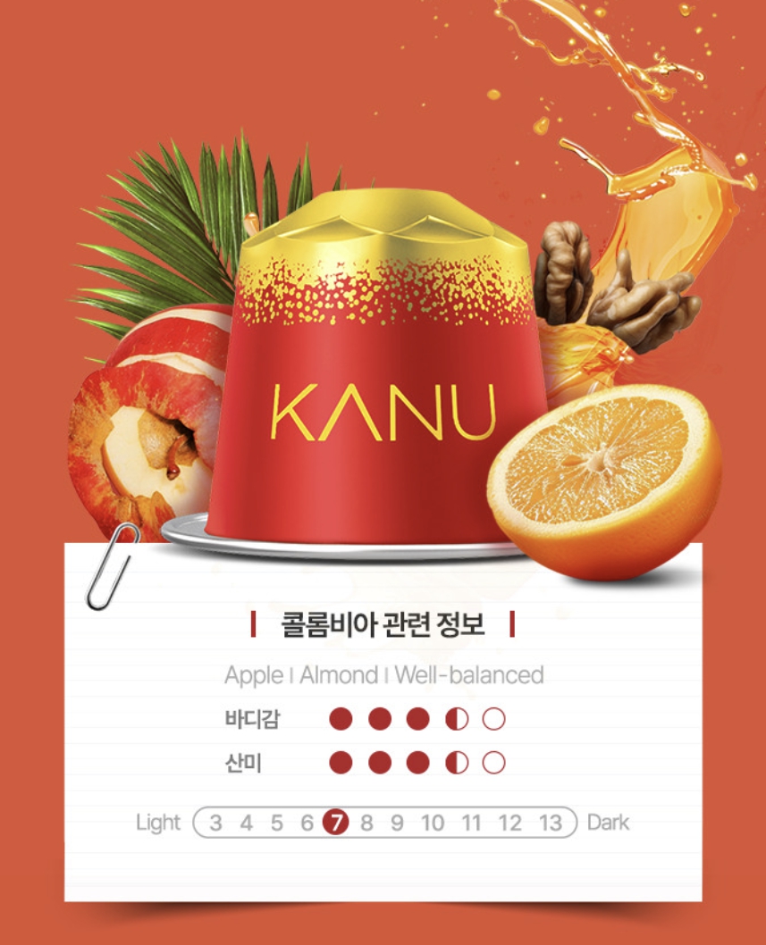 KANU / ️Big Sale /Coffee Capsule 10 Capsule compatible Nespresso machines kanu capsule, 6type ...