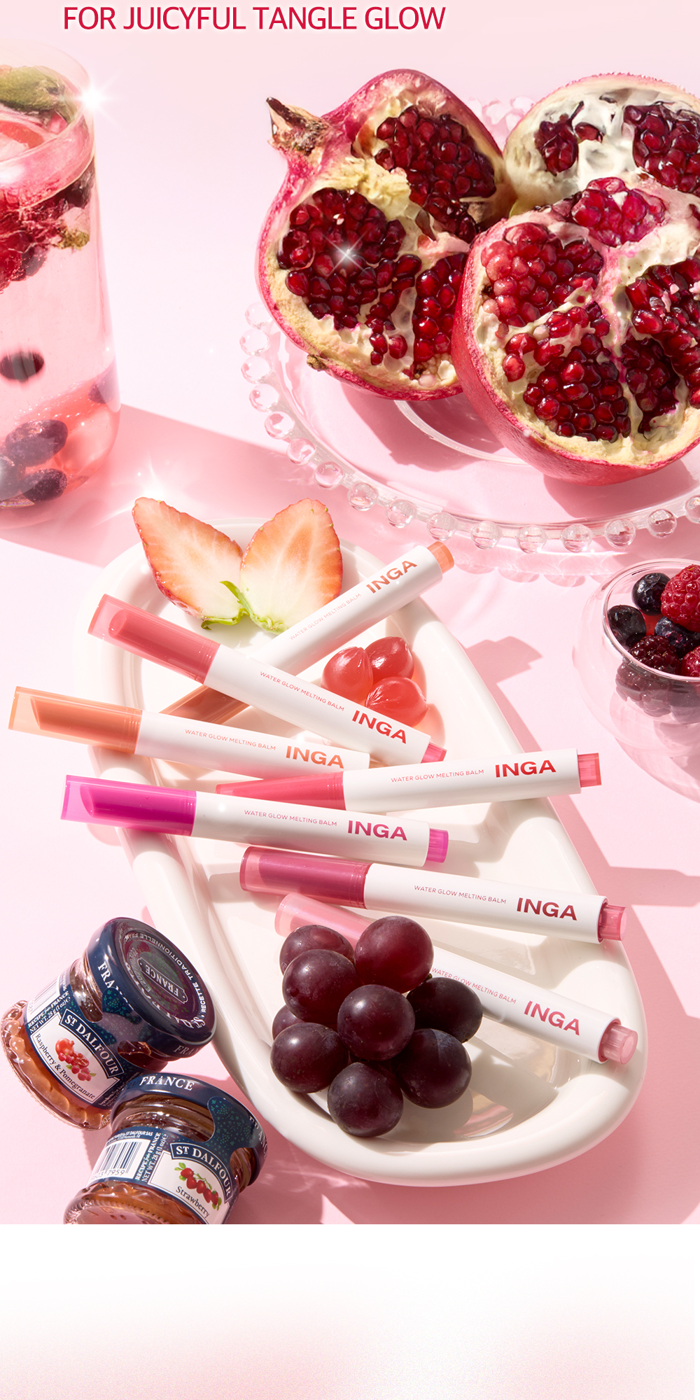 INGA Water Glow Melting Balm (12 colors) | Shopee Malaysia