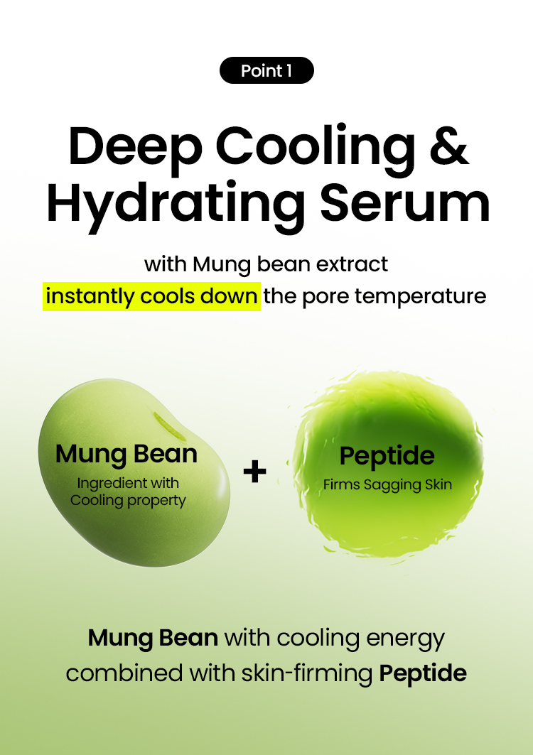 BEPLAIN OFFICIAL MUNG BEAN PORE TIGHT-UP SERUM 30ml | For sagging pores ...