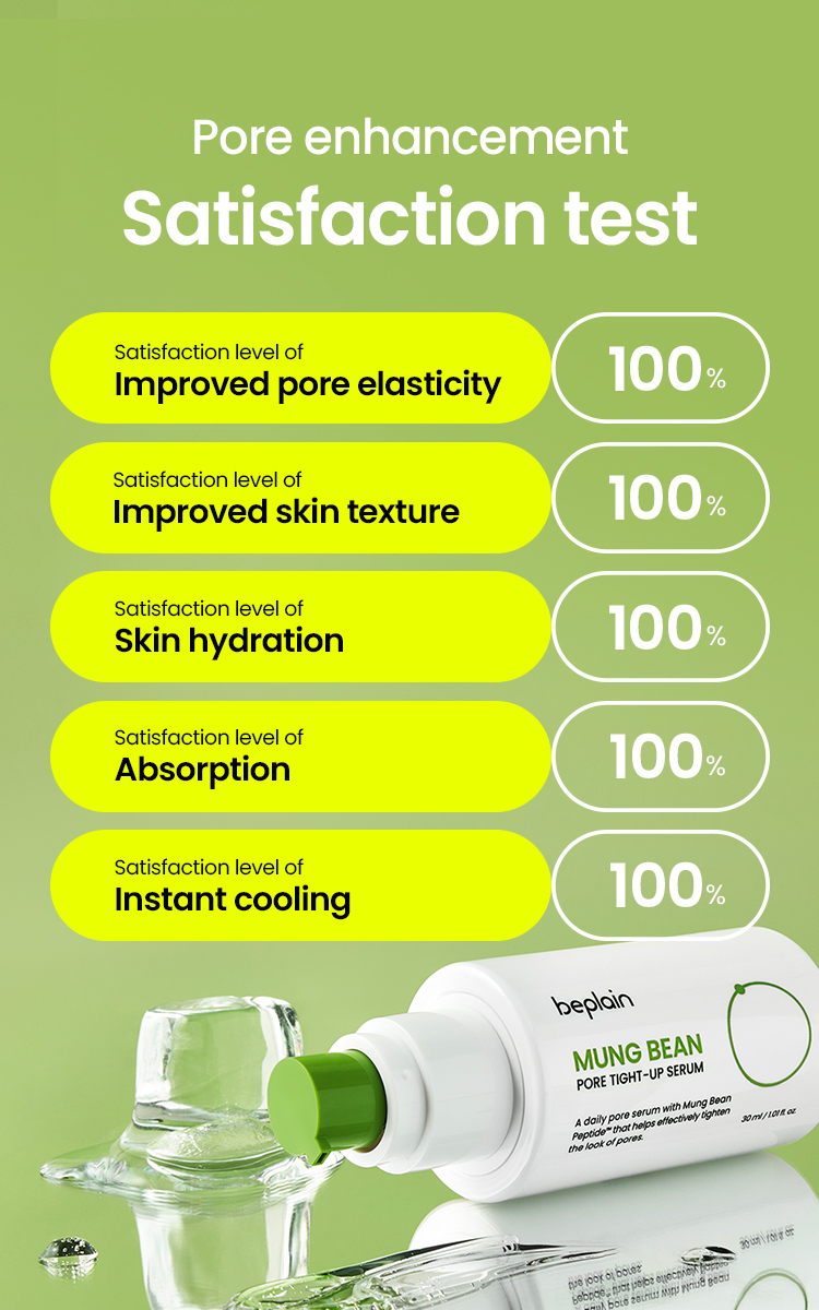 BEPLAIN OFFICIAL MUNG BEAN PORE TIGHT-UP SERUM 30ml | For sagging pores ...