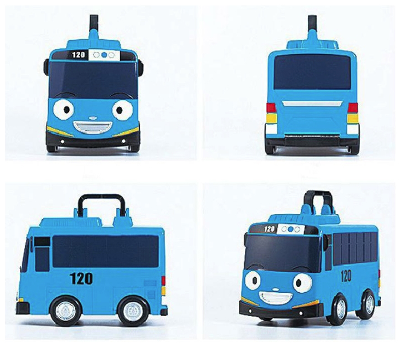 Tayo the Little Bus Mini Car Carrier with 2 Deco Stickers / Kids Toy ...