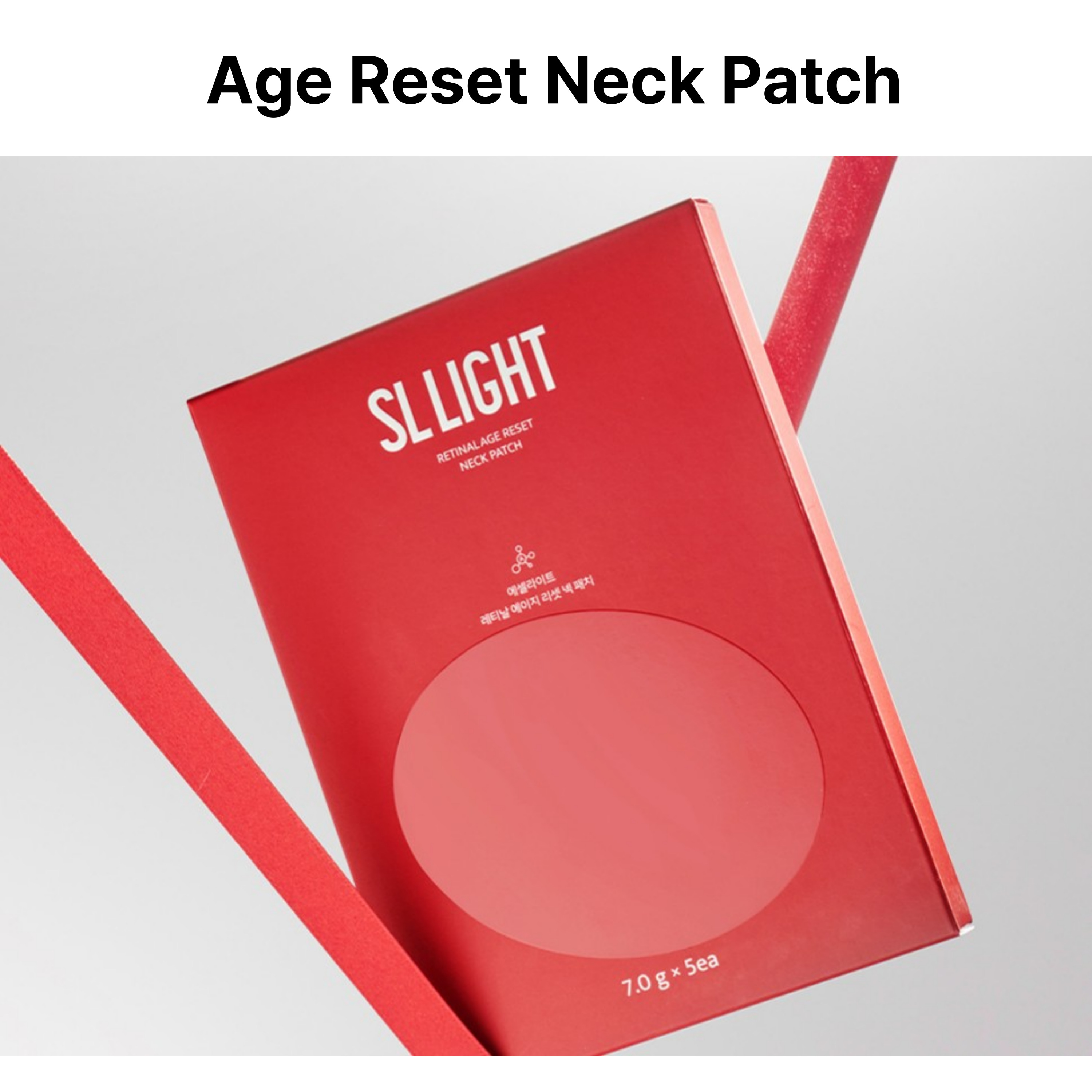 KOREA 🇰🇷 SL LIGHT Age reset Neck Patch 7.0g x 5ea | Shopee Malaysia