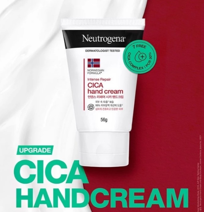 🇰🇷 [Neutrogena] Intense Repair CICA hand cream 56g I Korea Olive Young ...