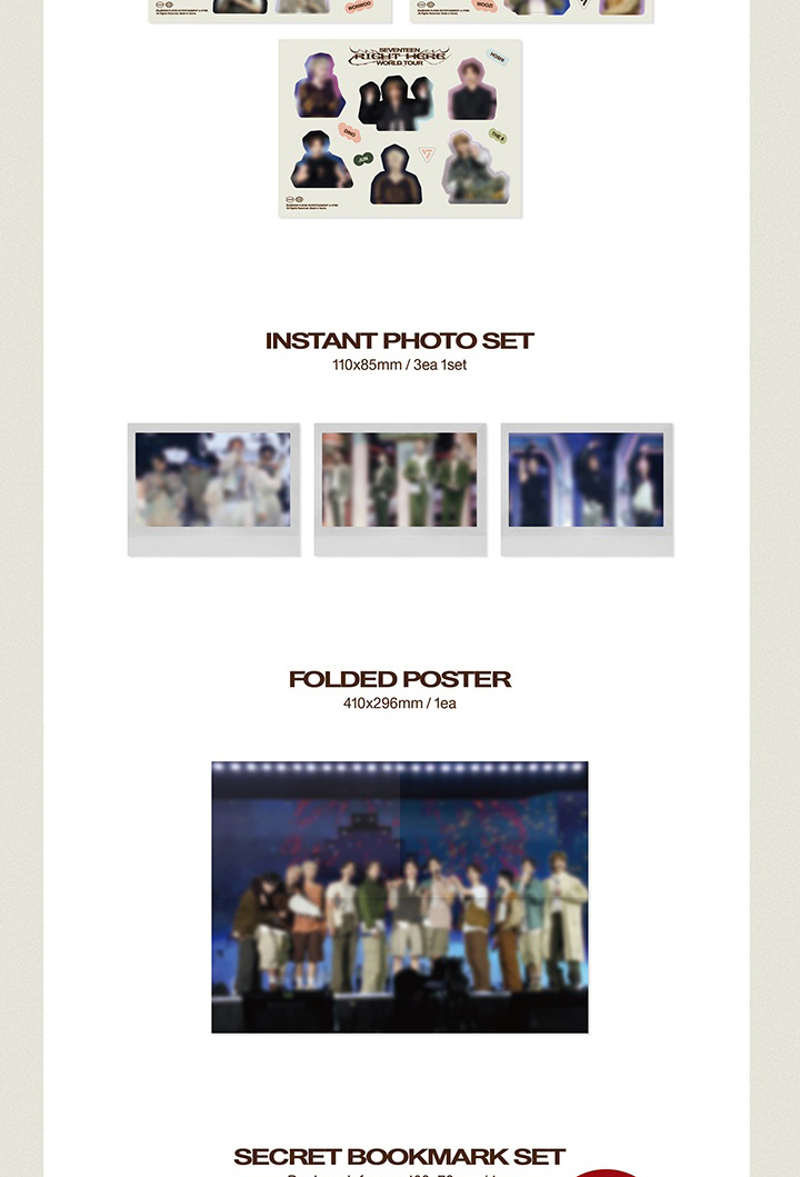 [POB] (Digital Code / Program Book) SEVENTEEN [RIGHT HERE] WORLD TOUR ...